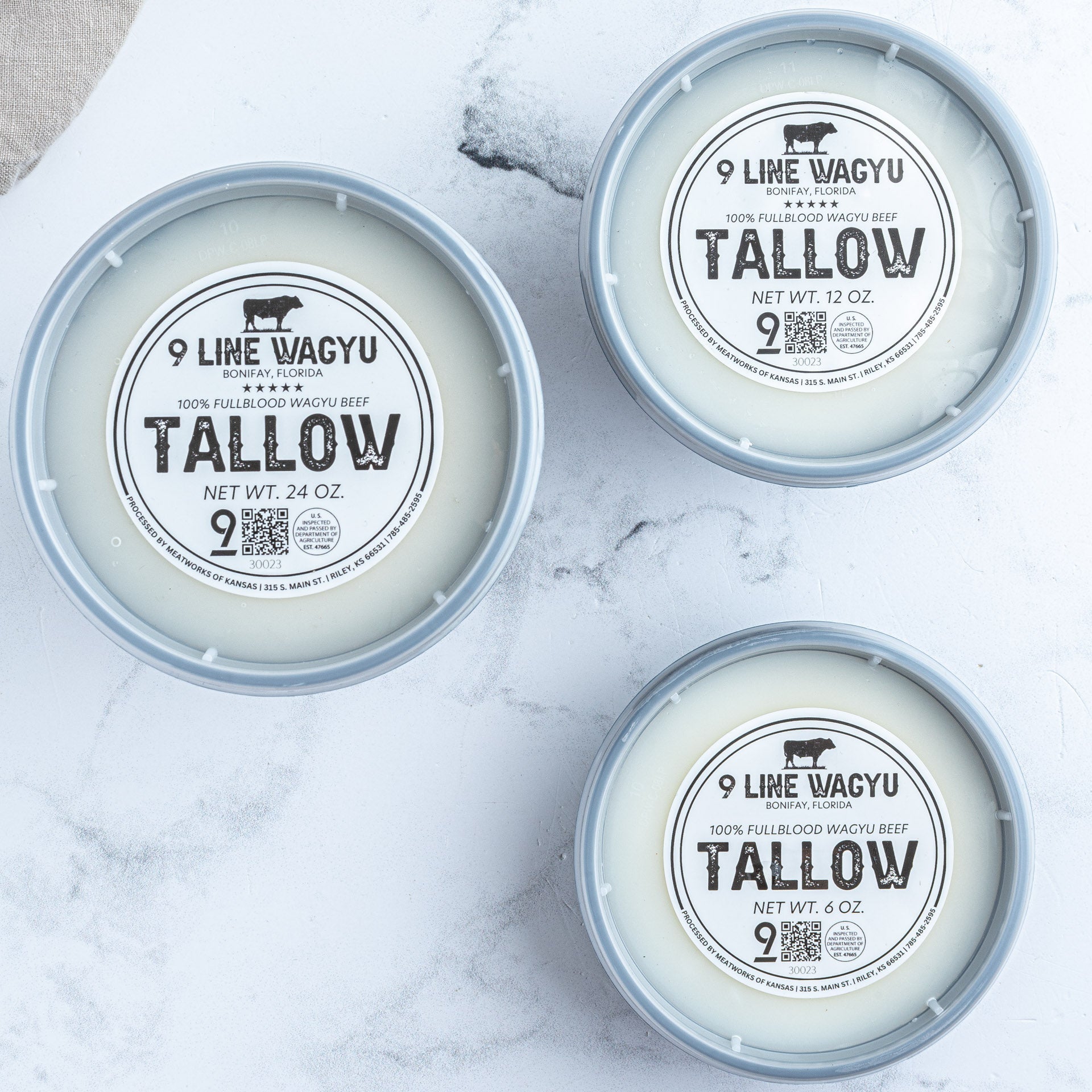 Fullblood Wagyu Beef Trim, Tallow & Bones for Sale | 9 Line Farms
